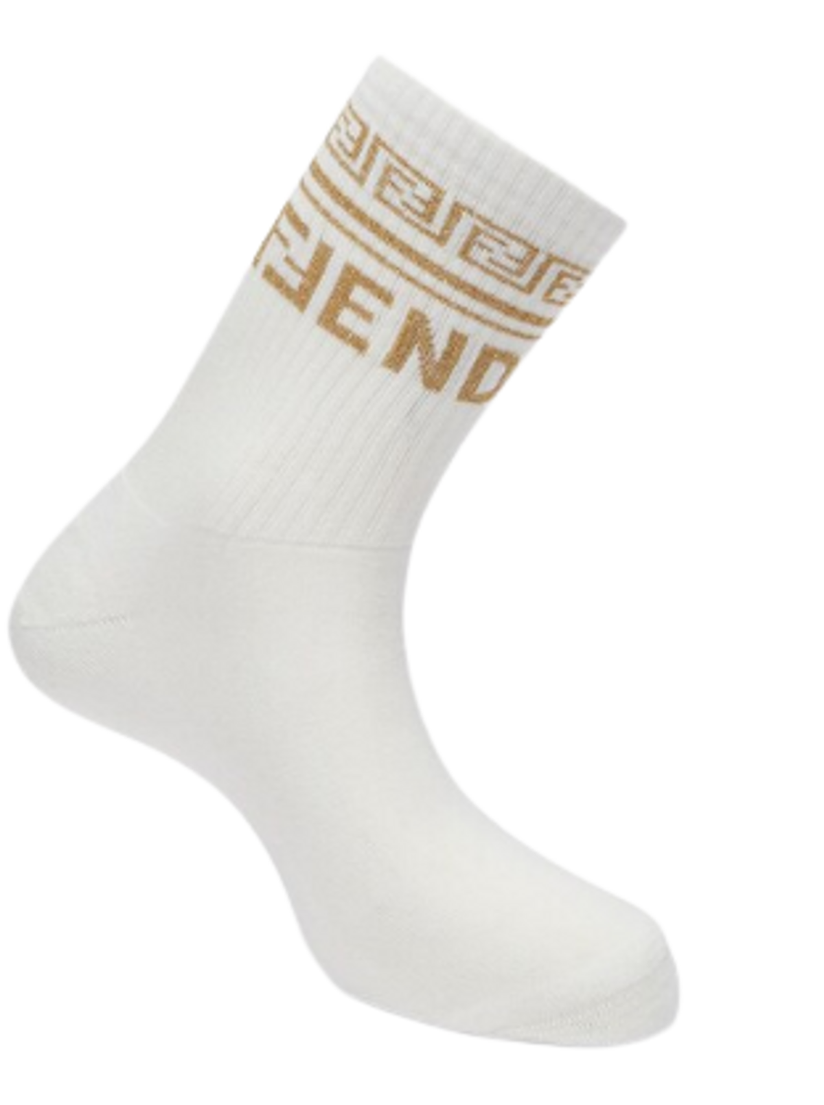 Fendi Logo White Cotton Socks | WHAT’S ON THE STAR?