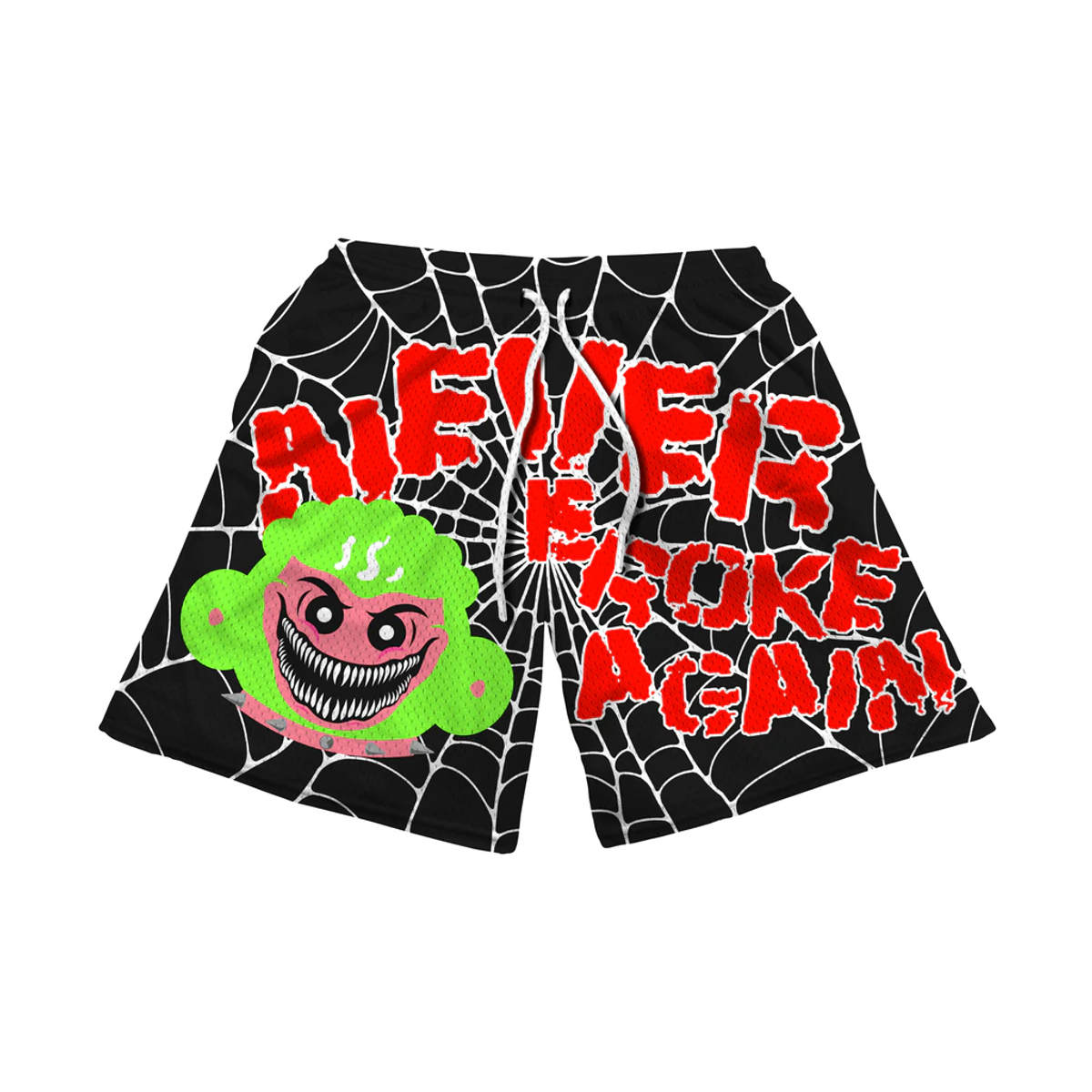 YoungBoy Merch Black Crazy Face Shorts | WHAT’S ON THE STAR?