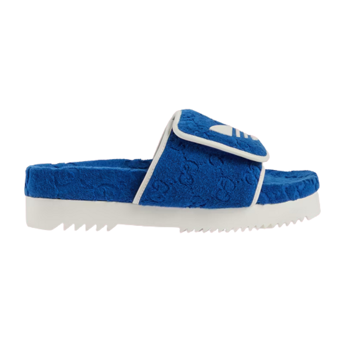 Gucci × Adidas Blue Platform Sandals | WHAT’S ON THE STAR?