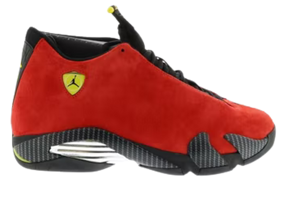 Jordan Air Jordan 14 Retro Challenge Red Sneakers | WHAT’S ON THE STAR?