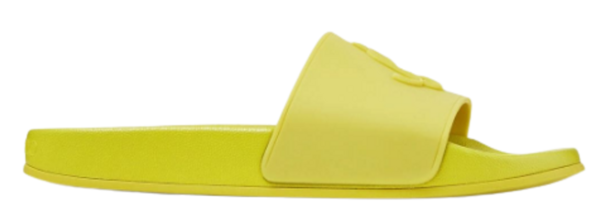 Jimmy Choo Rubber Pool Slide Sandals | WHAT’S ON THE STAR?