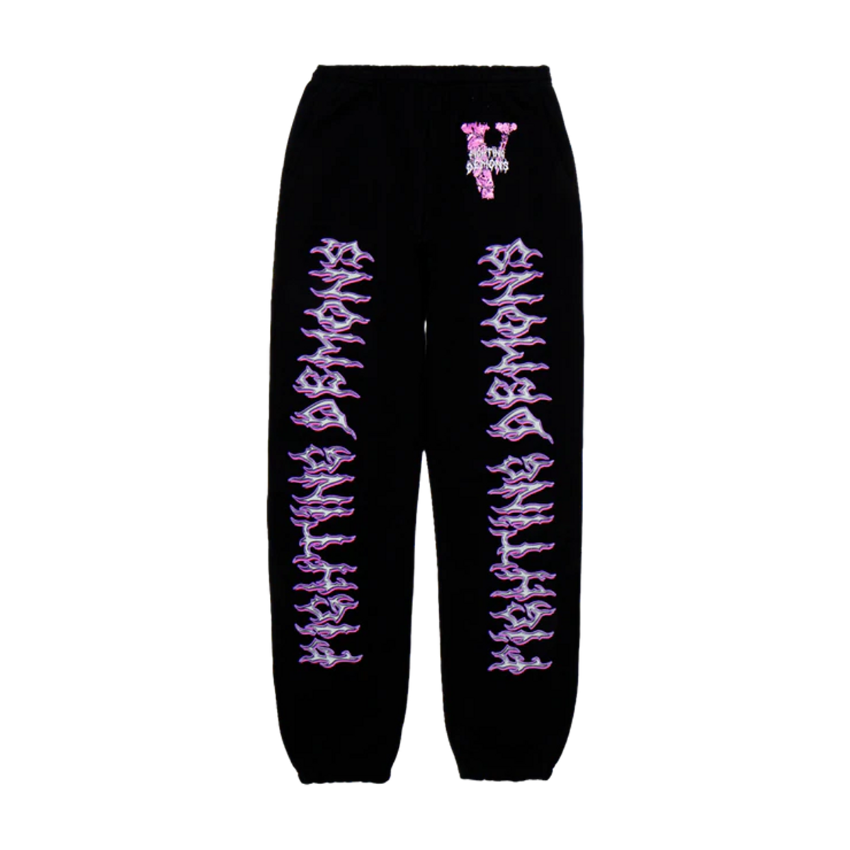 Vlone × Juice Wrld Black Rider Sweatpants | WHAT’S ON THE STAR?