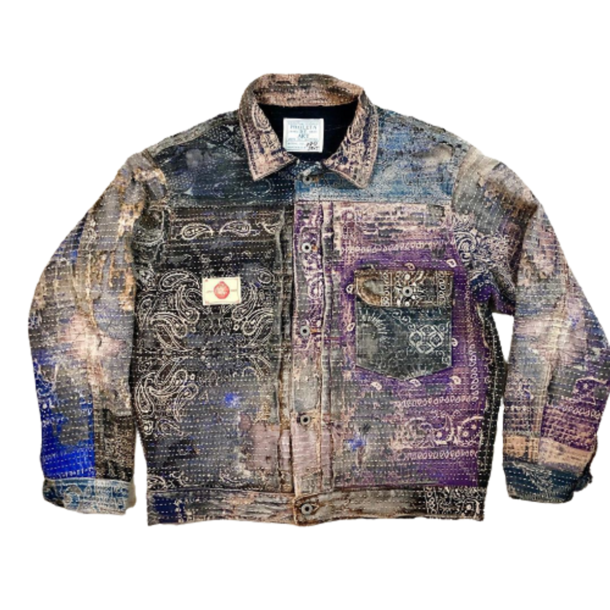 Proleta Re Art Uroboros Denim Jacket | WHAT’S ON THE STAR?
