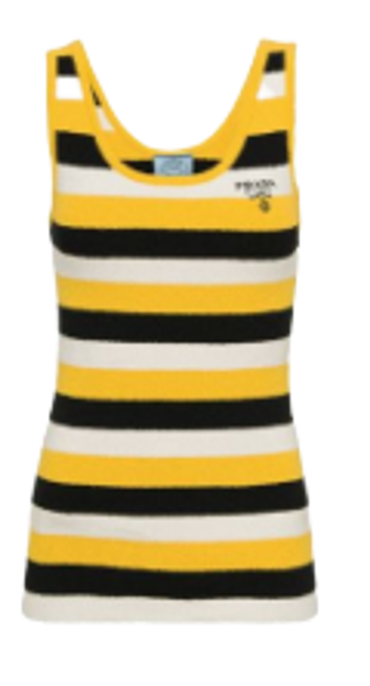 Prada Striped Yellow Tank Top | WHAT’S ON THE STAR?