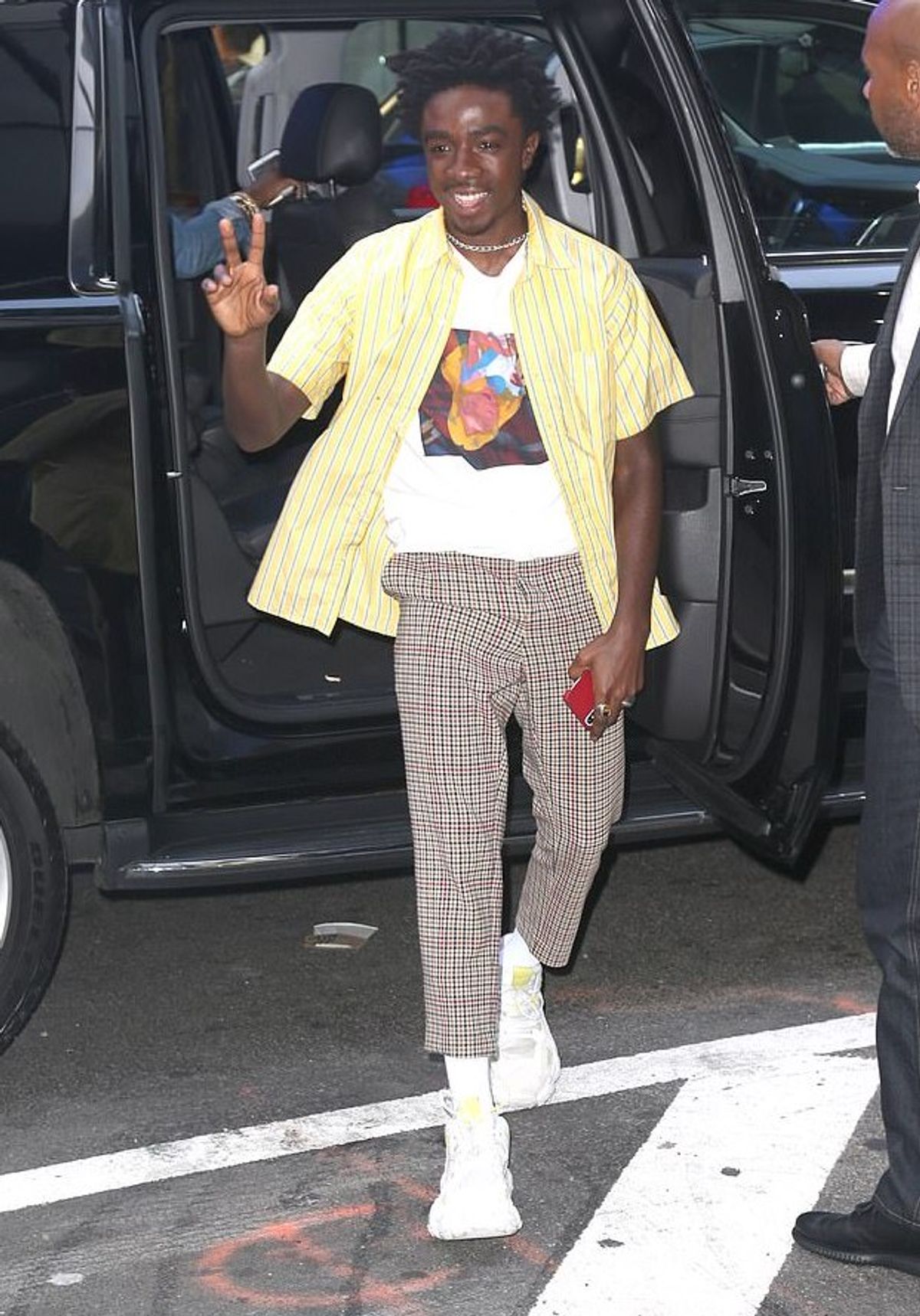 Caleb McLaughlin Outfit from June 12, 2019 | WHAT’S ON THE STAR?
