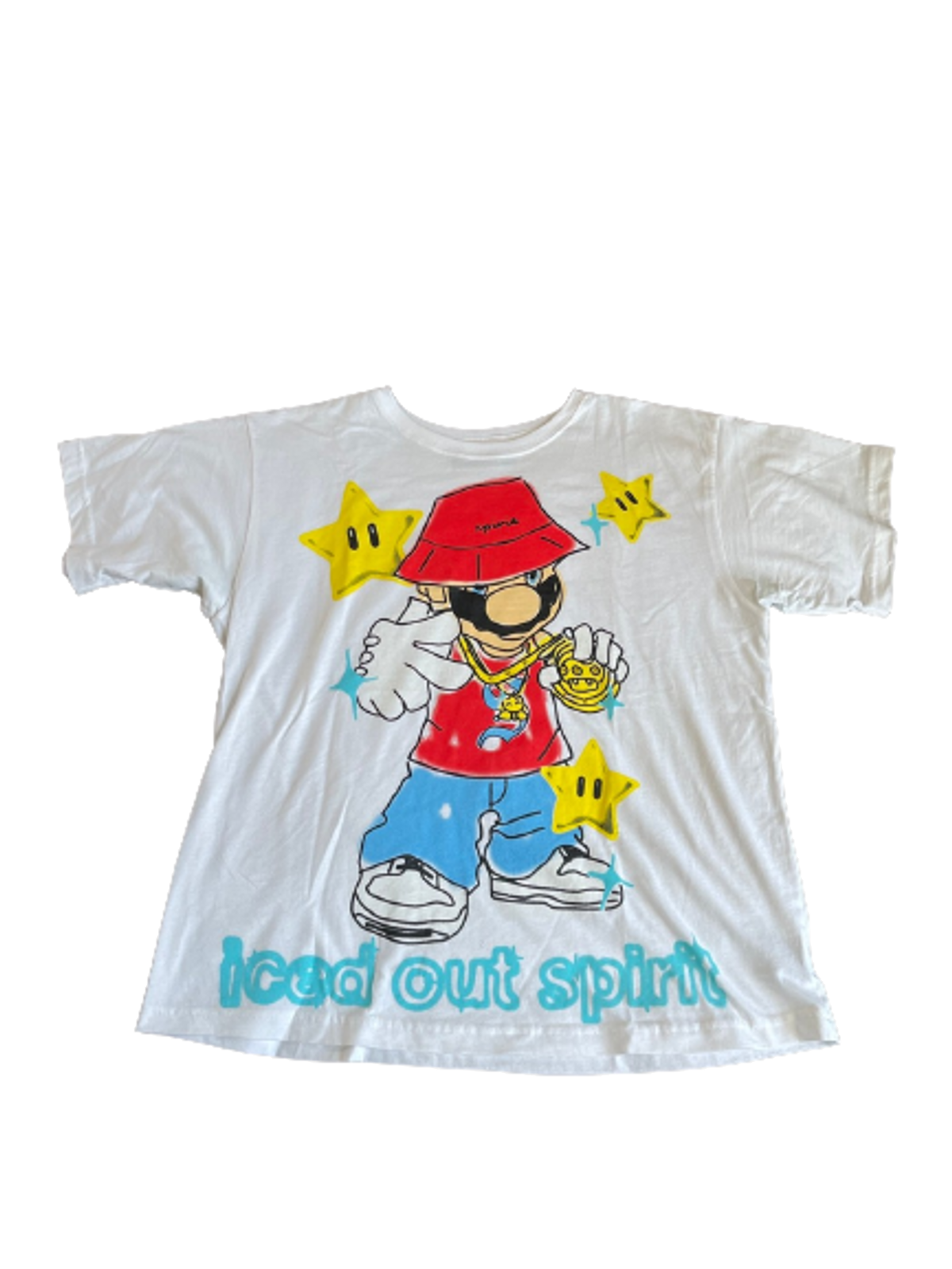 Siberia Hills Iced Out Spirit Mario T-Shirt | WHAT’S ON THE STAR?