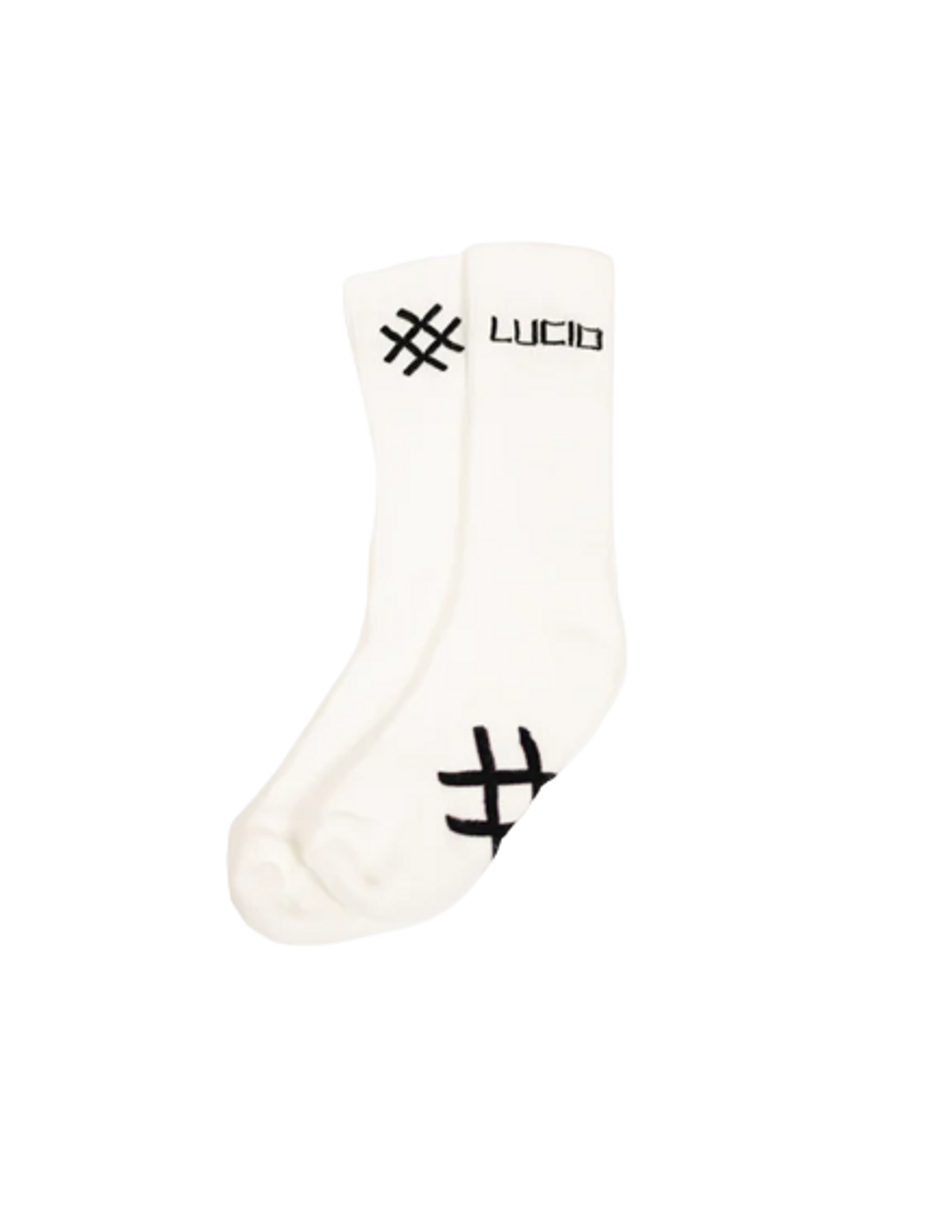 Lucid FC White Logo Sports Socks | WHAT’S ON THE STAR?