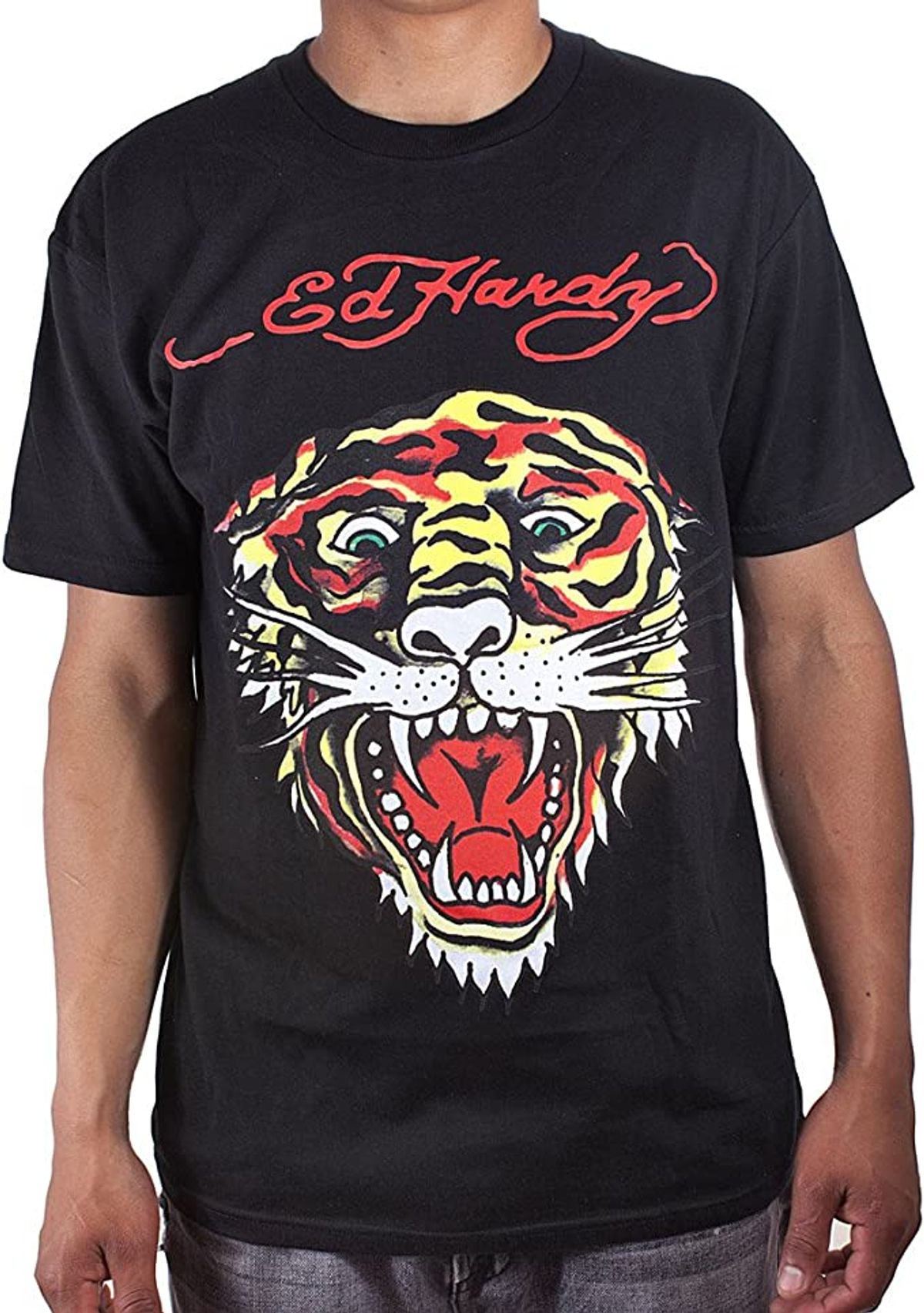 Ed Hardy Tiger Print T-Shirt | WHAT’S ON THE STAR?