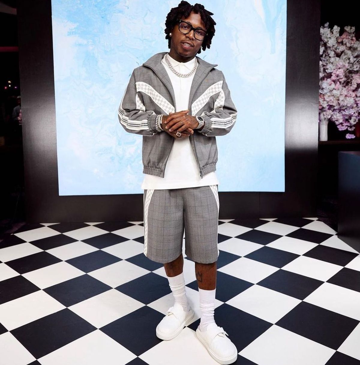 Jacquees Outfit from June 25, 2022 | WHAT’S ON THE STAR?