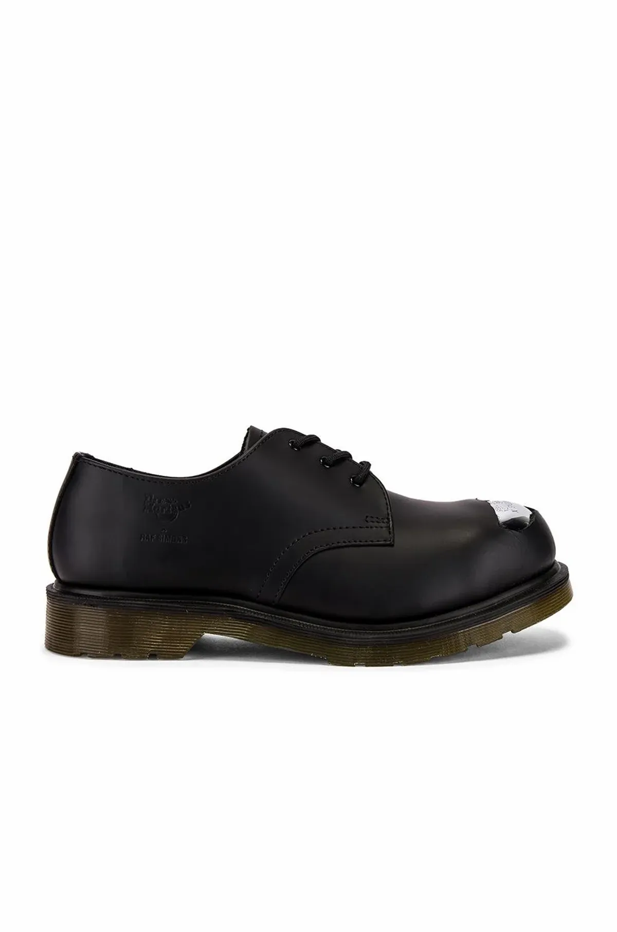 Raf Simons × Dr. Martens Exposed Steel Toe Shoes in Black | WHAT’S ON ...