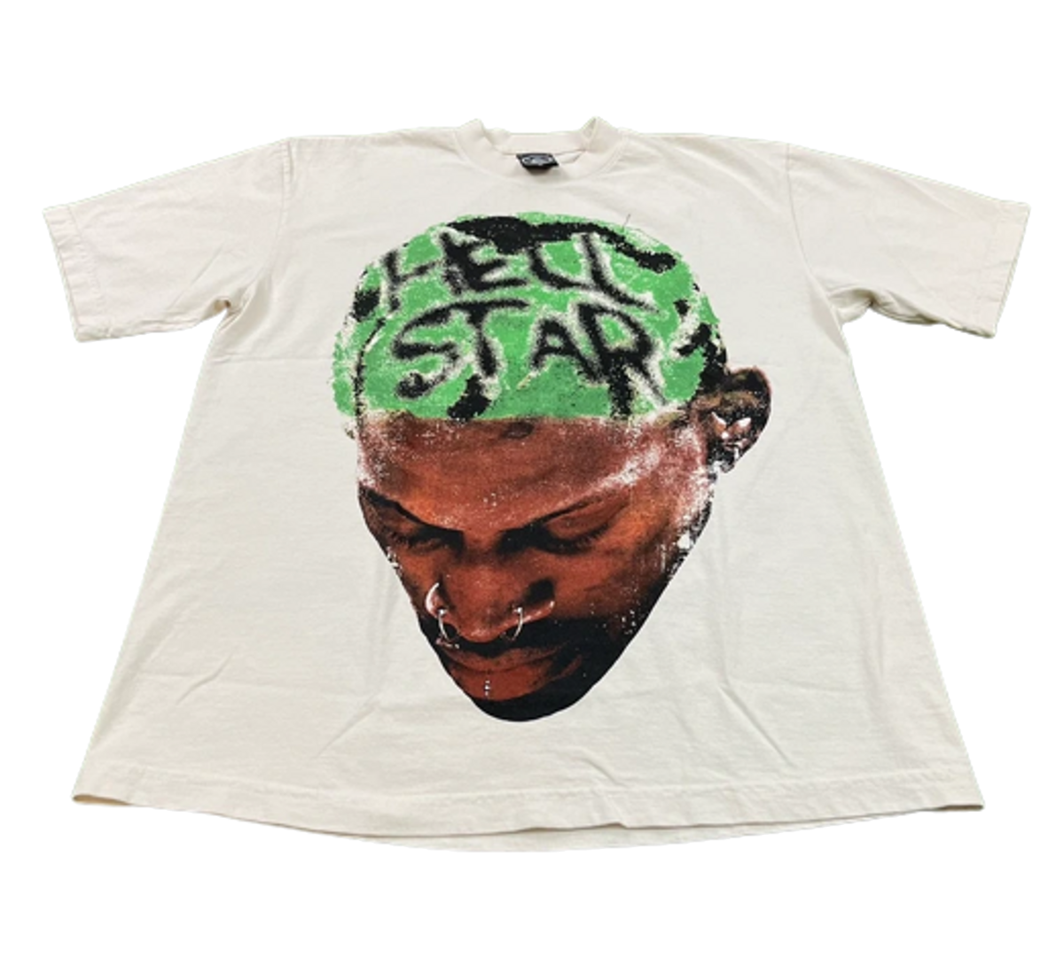 Hellstar Rodman Green T-Shirt | WHAT’S ON THE STAR?