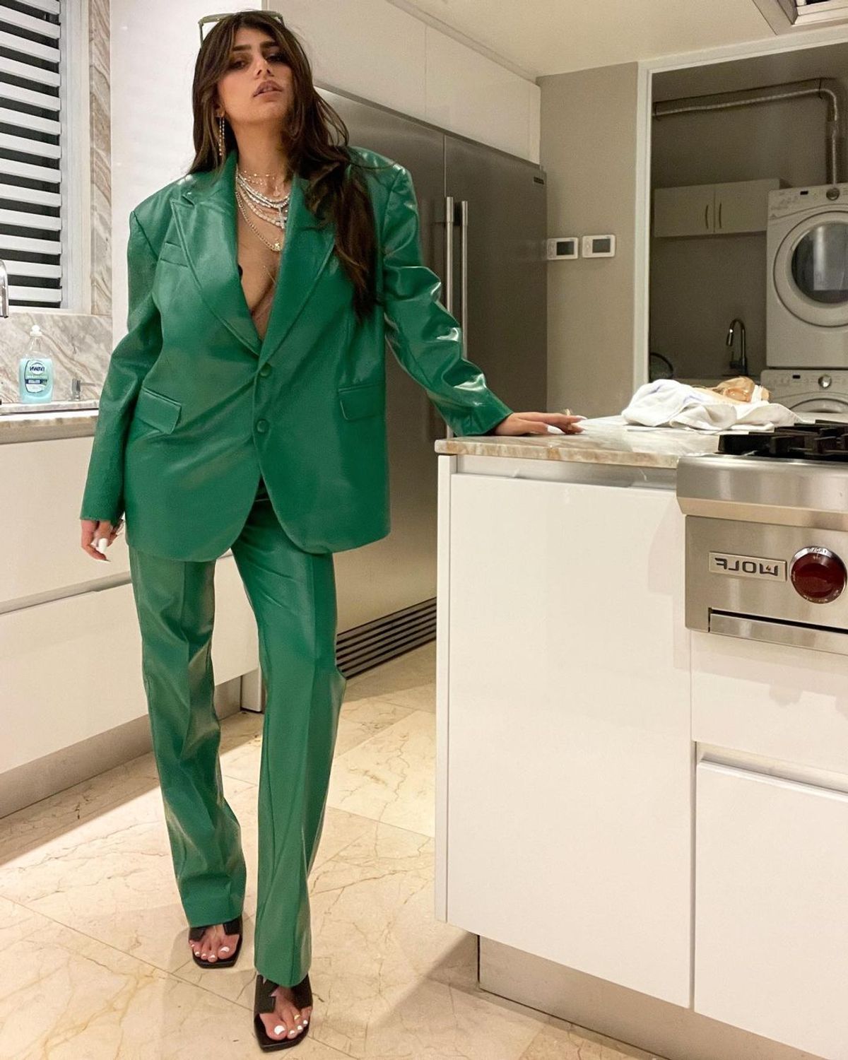 Mia Khalifa Outfit from December 13, 2021 | WHAT’S ON THE STAR?