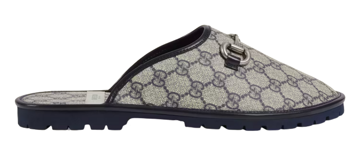 Gucci Horsebit Embellished Canvas Mules | WHAT’S ON THE STAR?