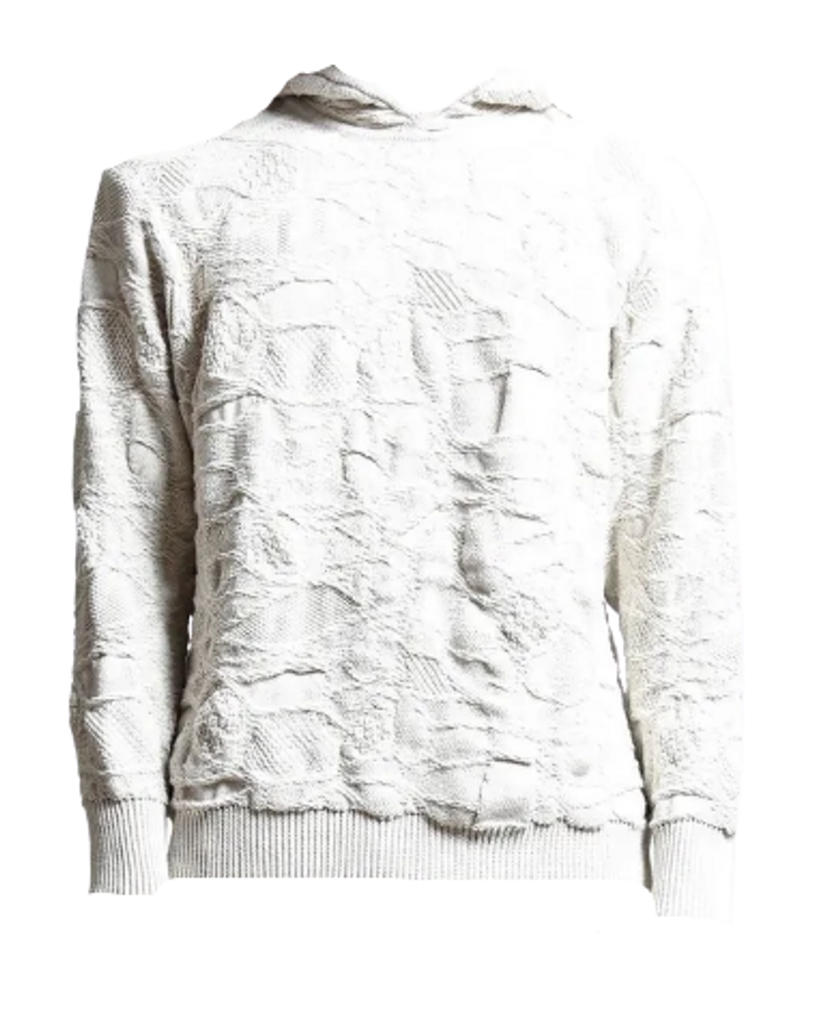 Twenty Crossover Netting Sweater Hoodie | WHAT’S ON THE STAR?