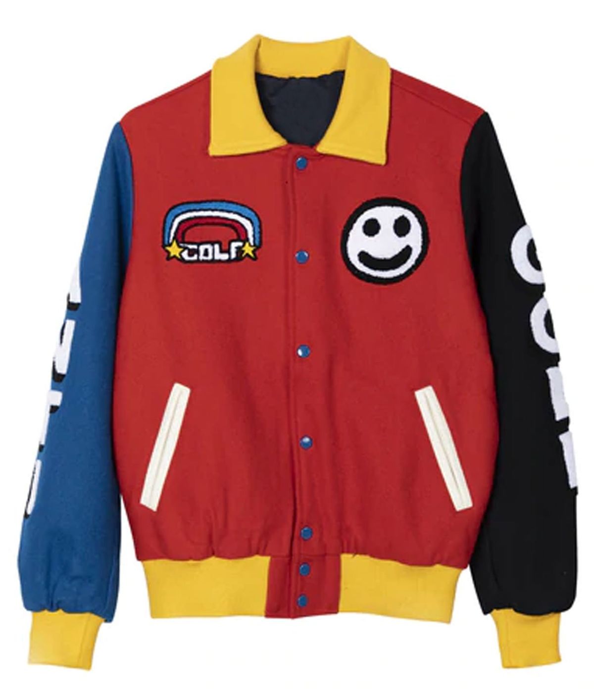 Golf Wang Anti Golf Varsity Jacket | WHAT’S ON THE STAR?