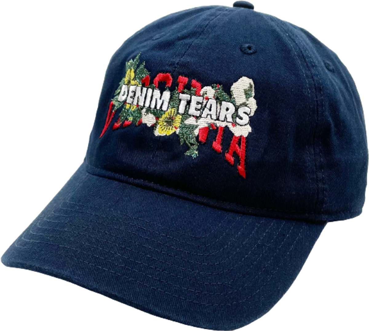 Denim Tears Virginia 1619 Navy Hat | WHAT’S ON THE STAR?