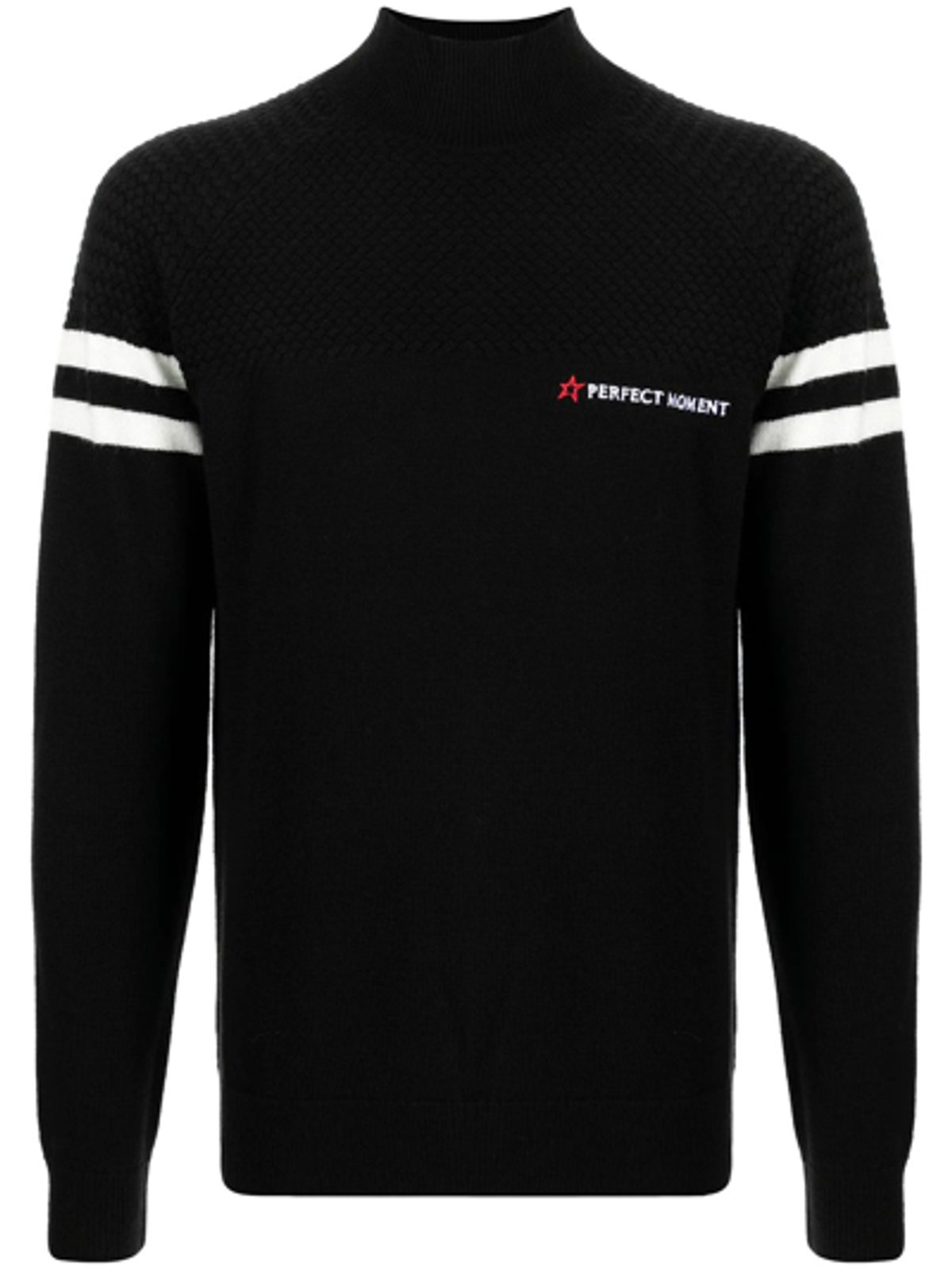 Perfect Moment Embroidered Logo Roll Neck Jumper | WHAT’S ON THE STAR?