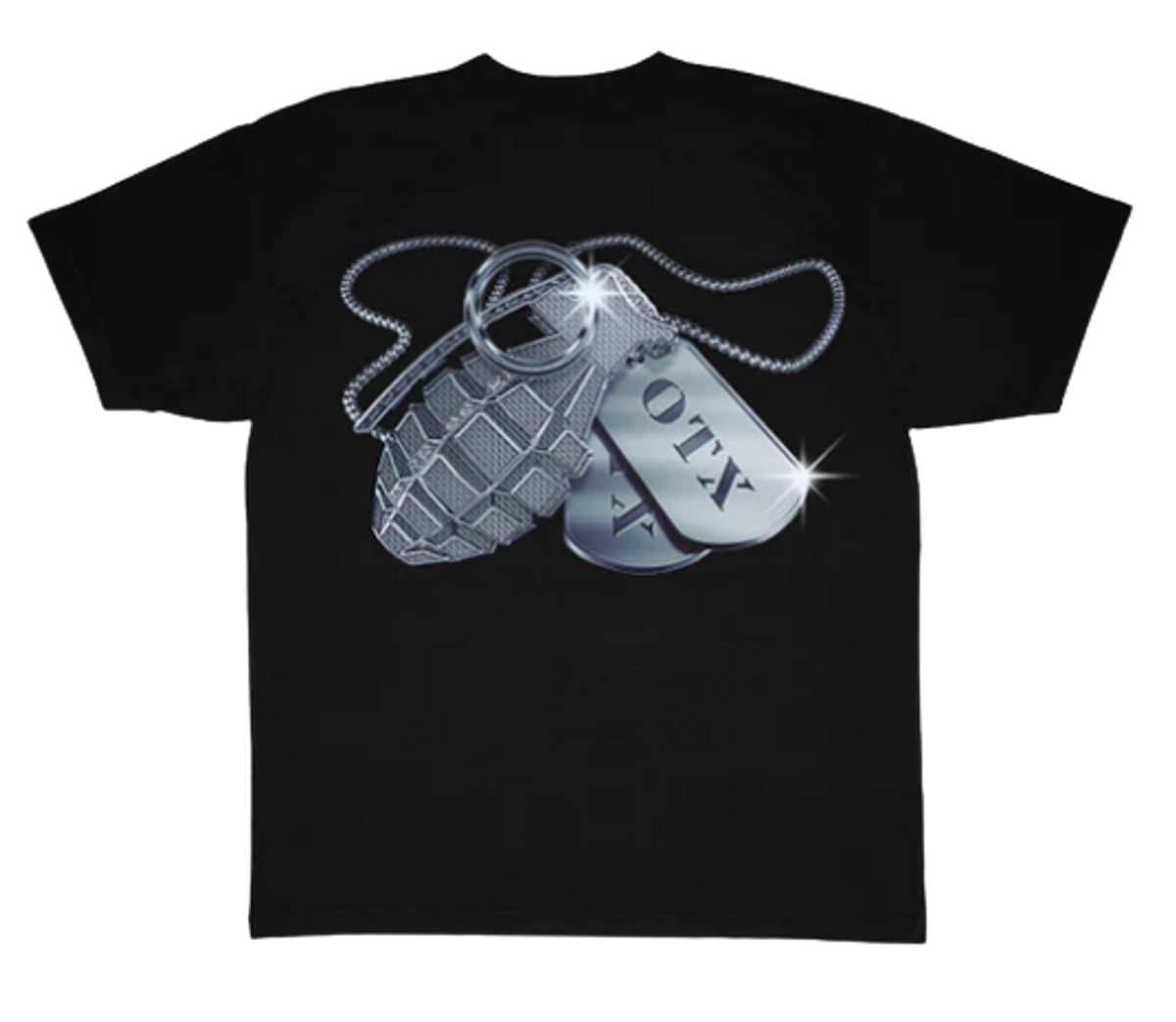OhGeezy Merch Black Tags T-Shirt | WHAT’S ON THE STAR?