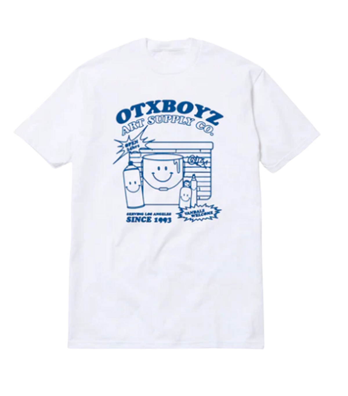 OhGeezy Merch Supply White T-Shirt | WHAT’S ON THE STAR?
