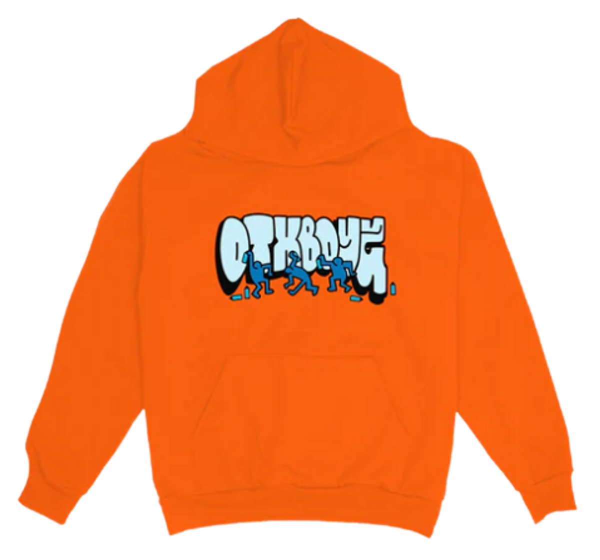 OhGeezy Merch Tag Orange Hoodie | WHAT’S ON THE STAR?