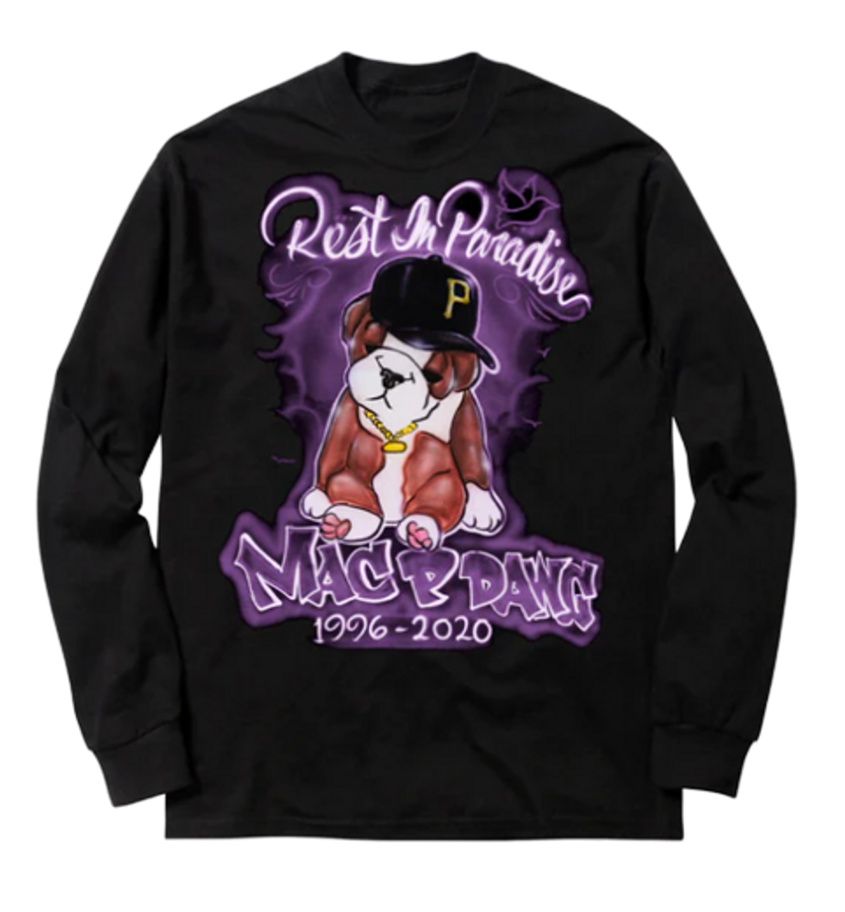 OhGeezy Merch Black Heaven Long Sleeve | WHAT’S ON THE STAR?