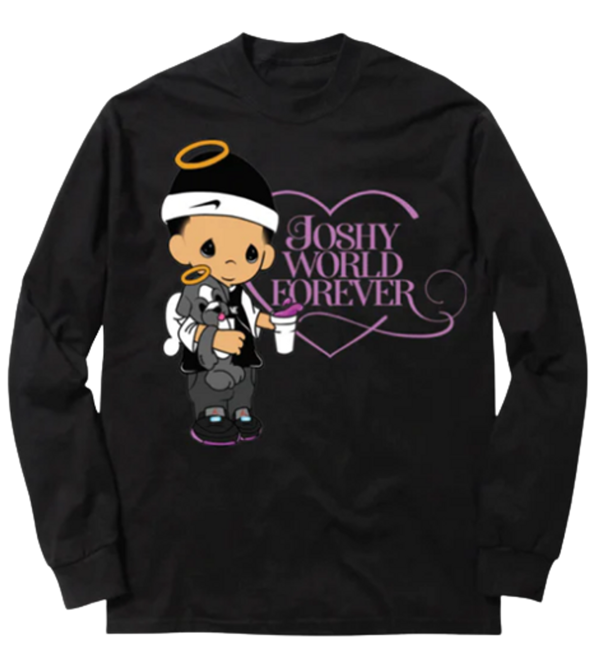OhGeezy Merch Forever Black Long Sleeve | WHAT’S ON THE STAR?