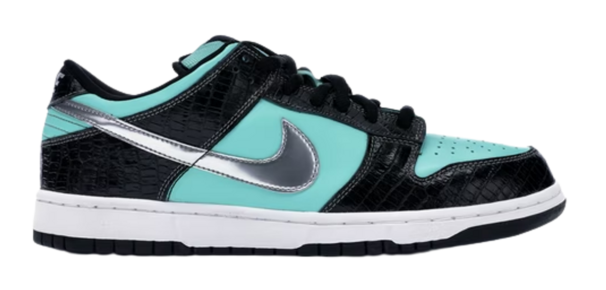Nike Dunk SB Low Diamond Supply Aqua Blue Sneakers | WHAT’S ON THE STAR?