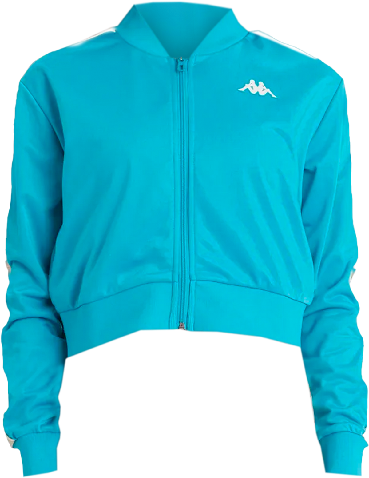 Kappa Dark Aqua Cropped Jacket | WHAT’S ON THE STAR?