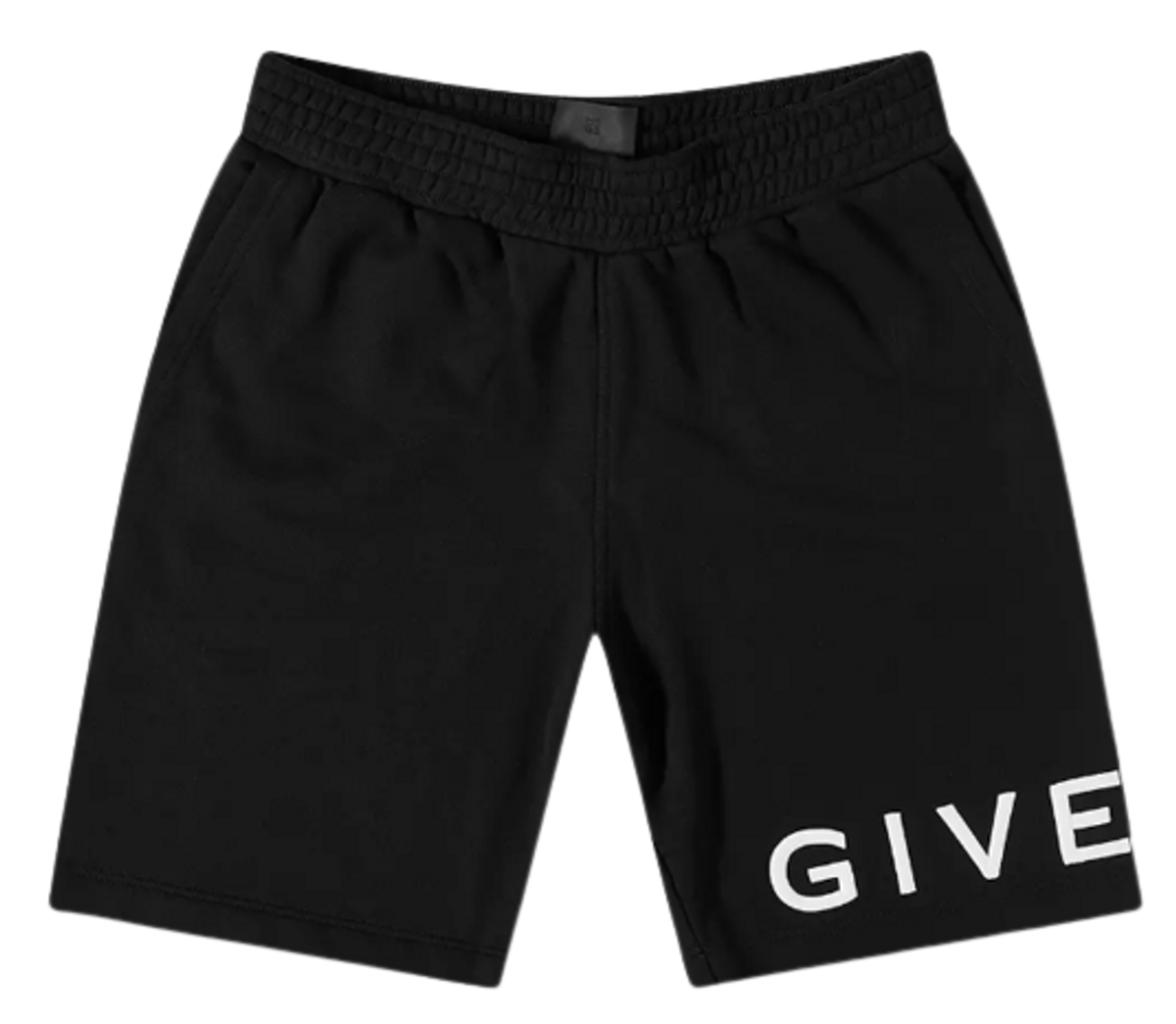Givenchy Logo Boxy Black Fit Shorts | WHAT’S ON THE STAR?
