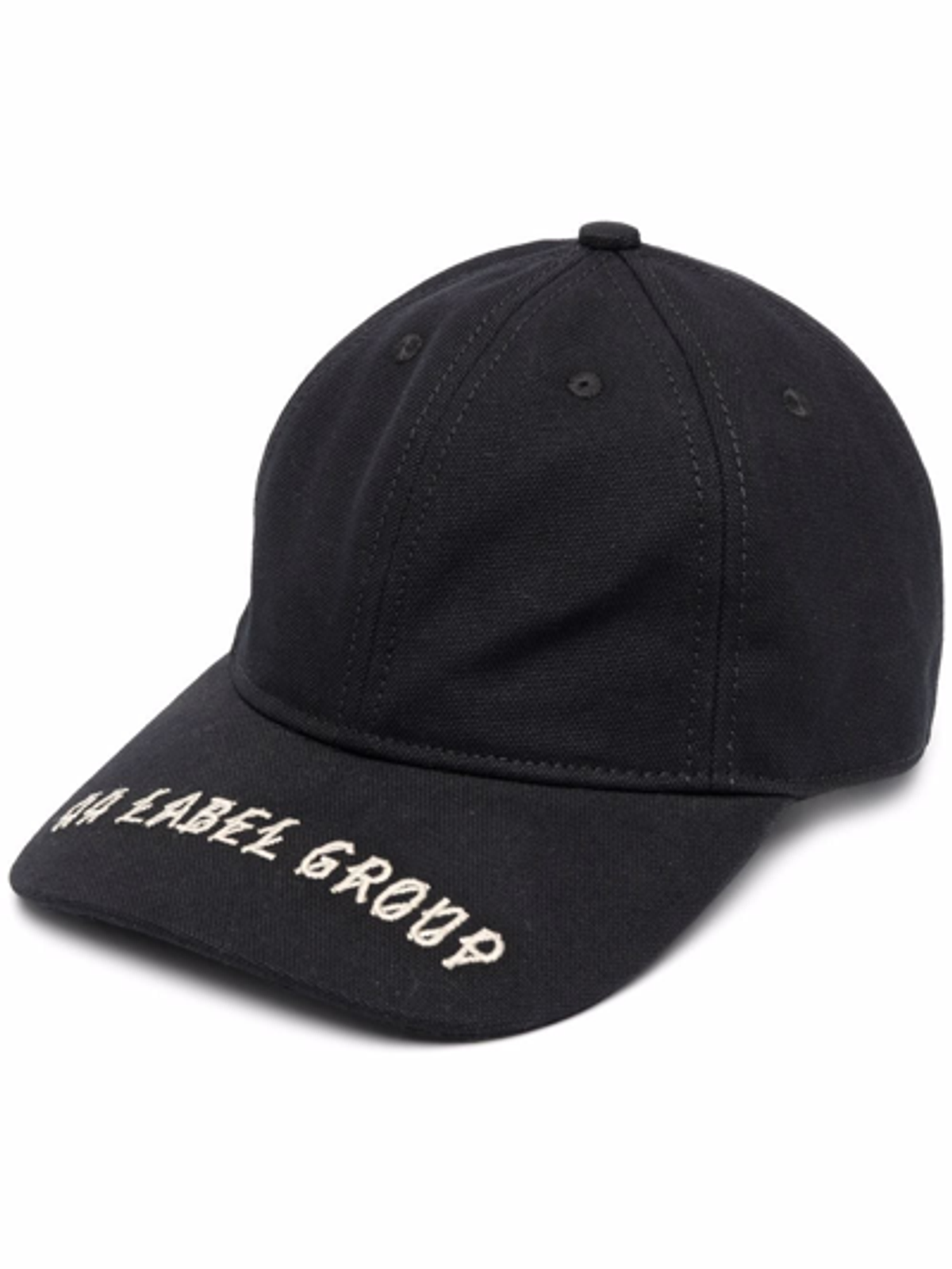 44 Label Group Black Cotton Cap | WHAT’S ON THE STAR?