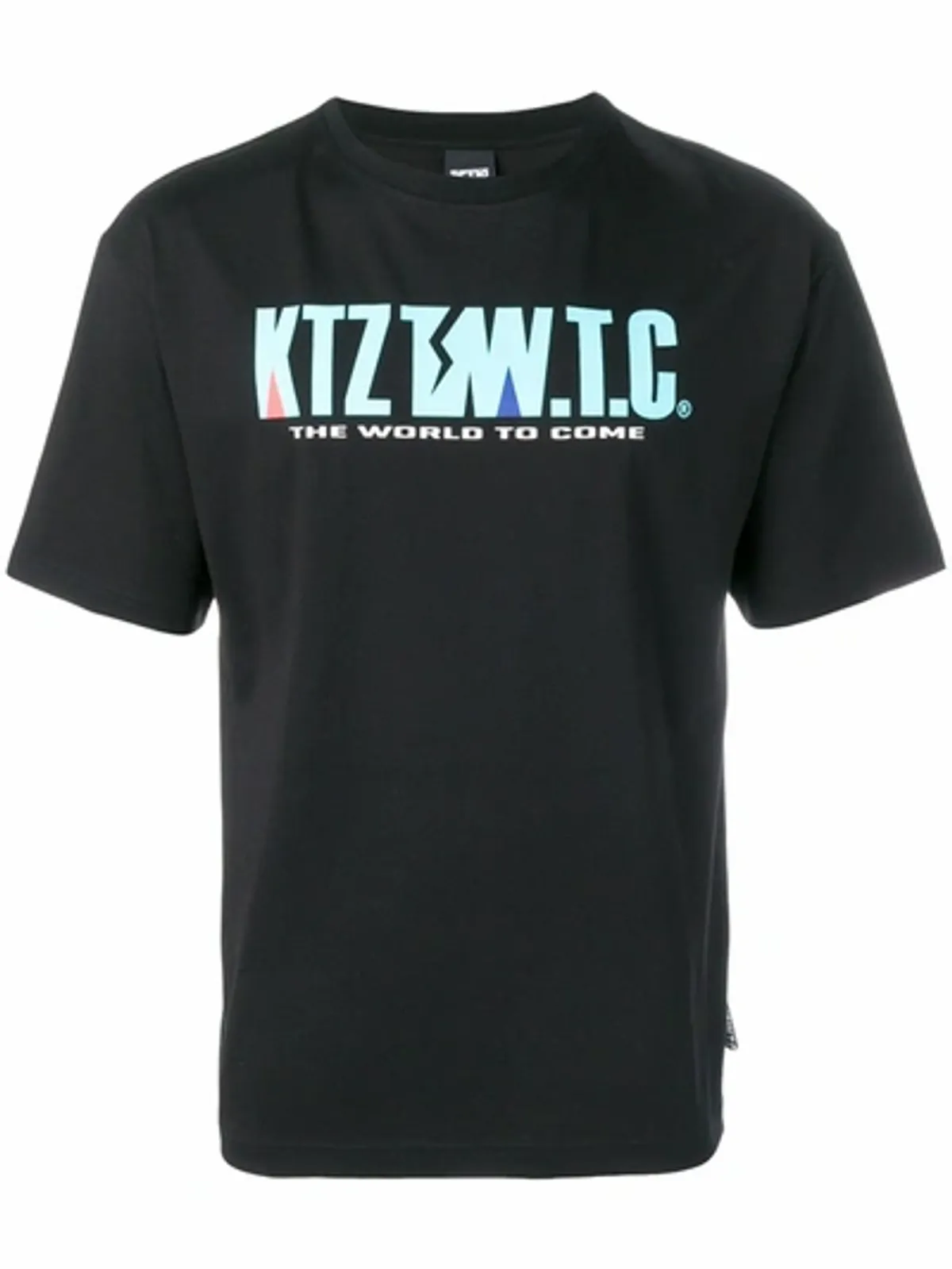 KTZ Mountain Letter Black T-Shirt | WHAT’S ON THE STAR?