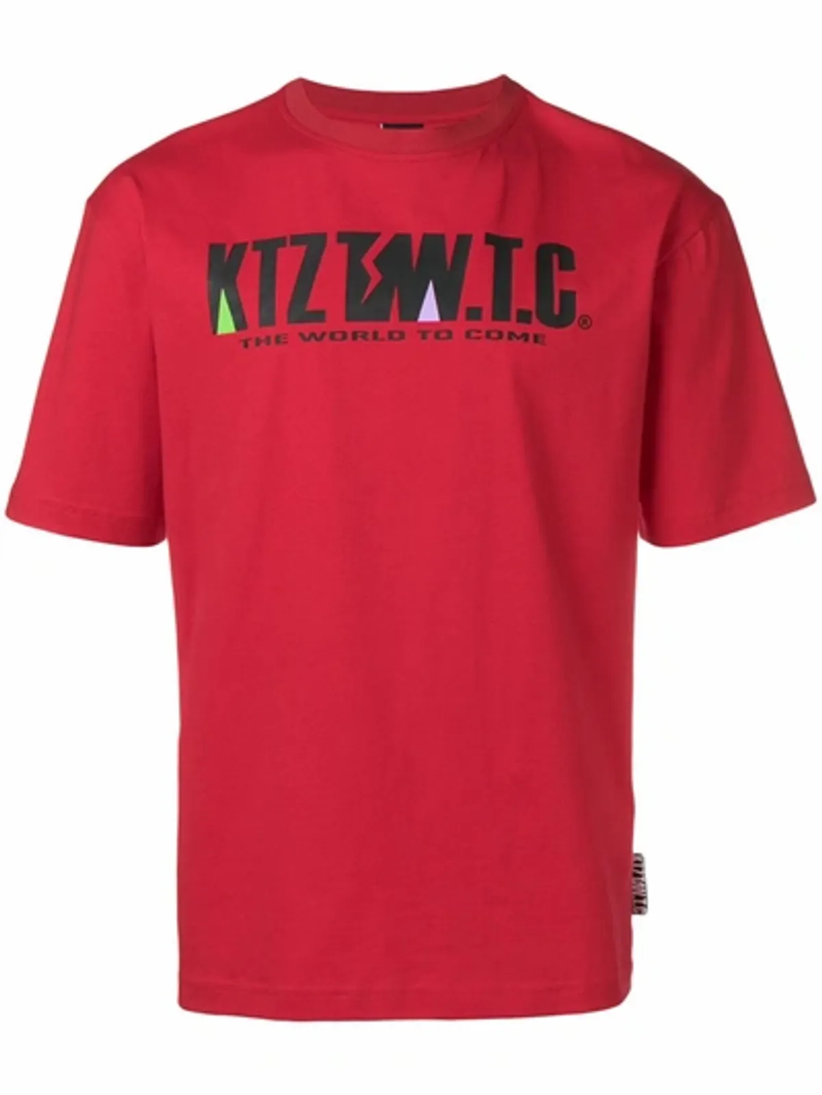 KTZ Mountain Letter Red T-Shirt | WHAT’S ON THE STAR?