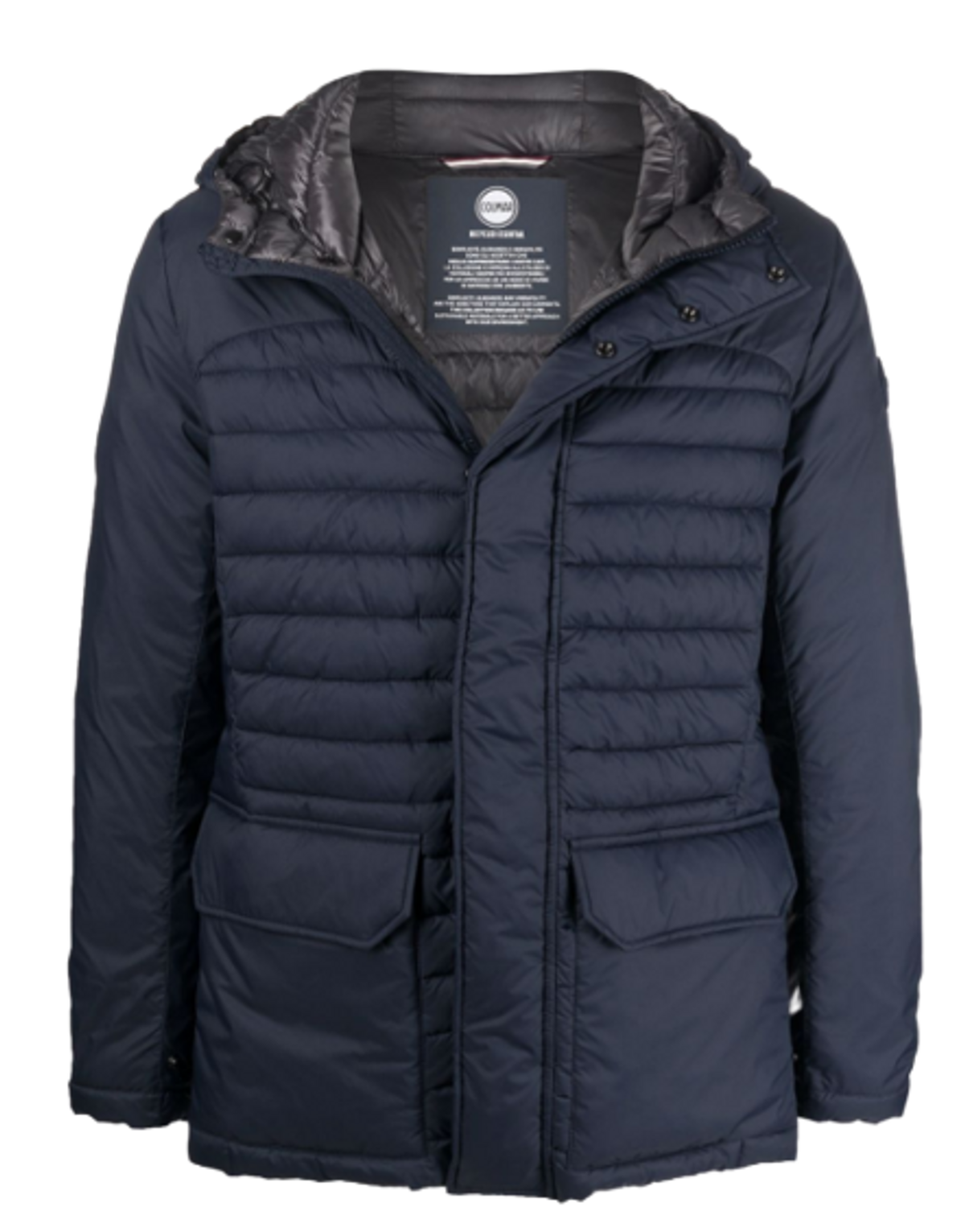 Colmar Logo Patch Hooded Puffer Jacket | WHAT’S ON THE STAR?