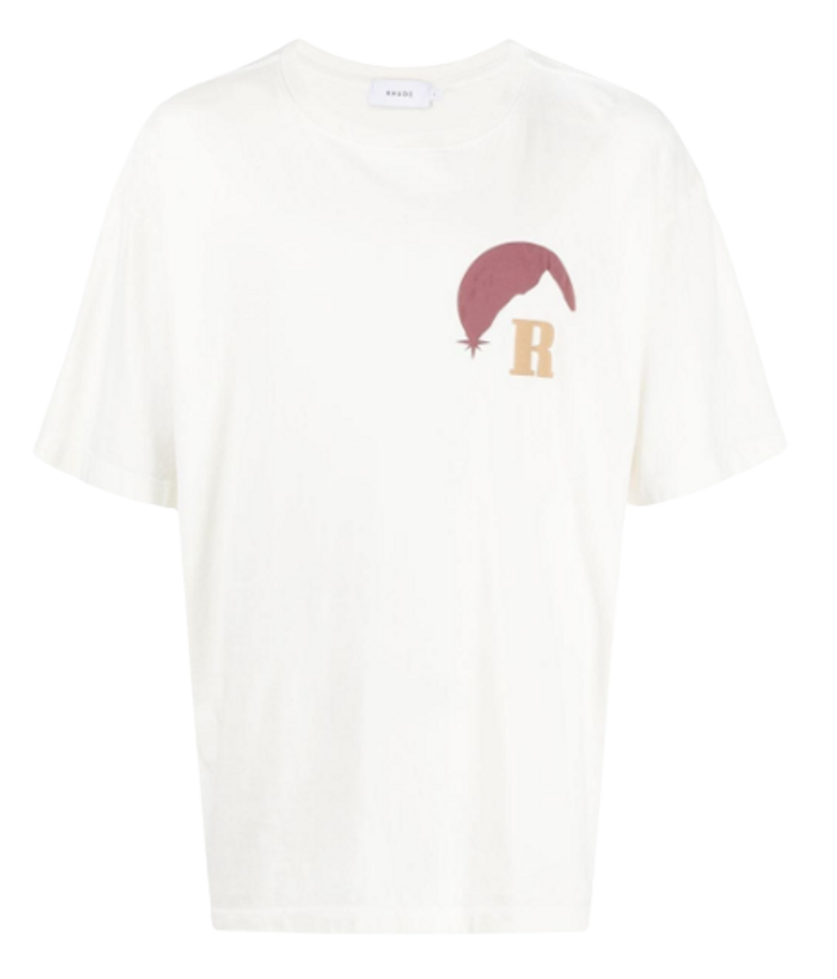 Rhude Graphic Print Logo T-Shirt | WHAT’S ON THE STAR?