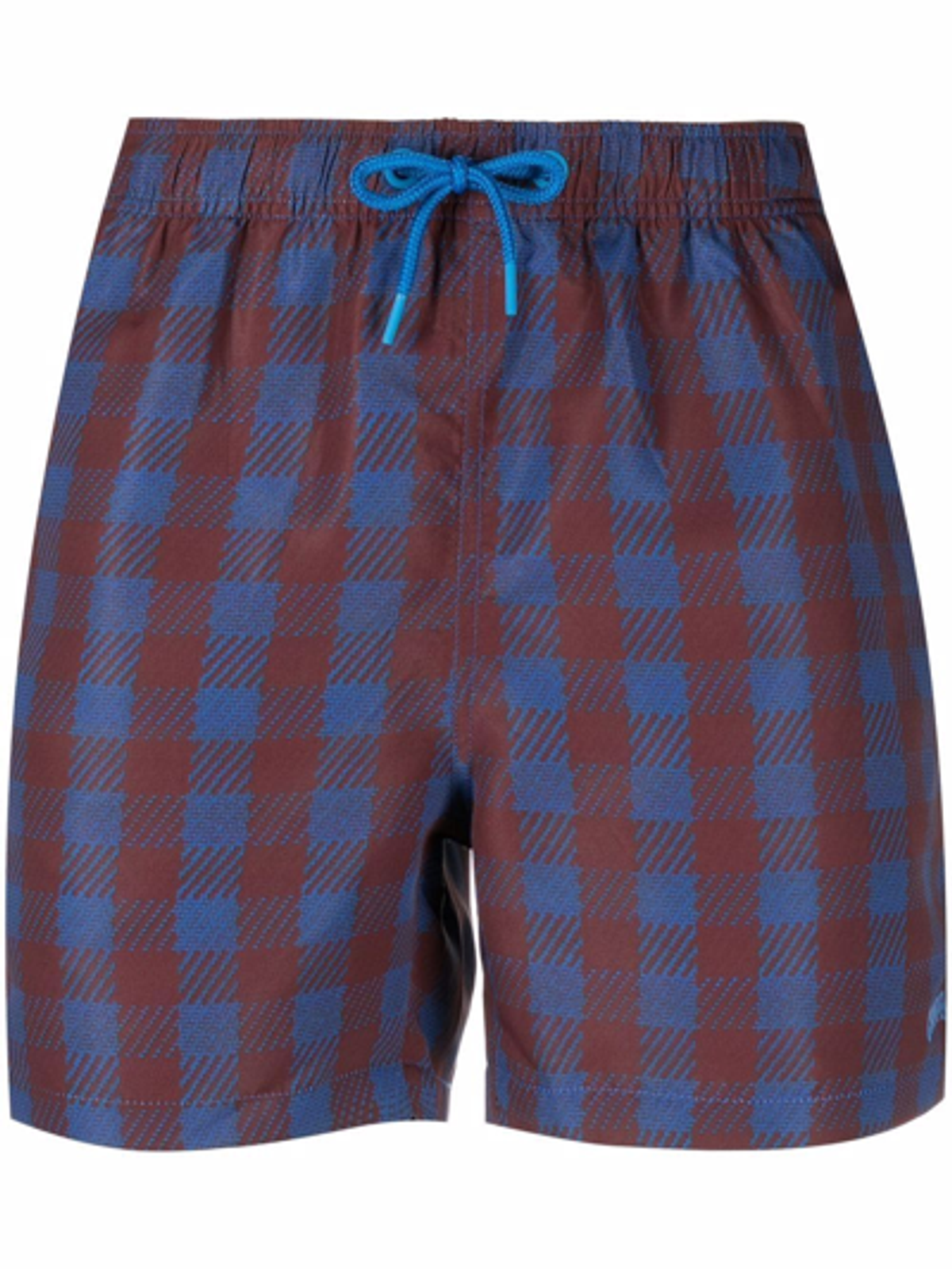 Camper Check Print Surf Shorts | WHAT’S ON THE STAR?