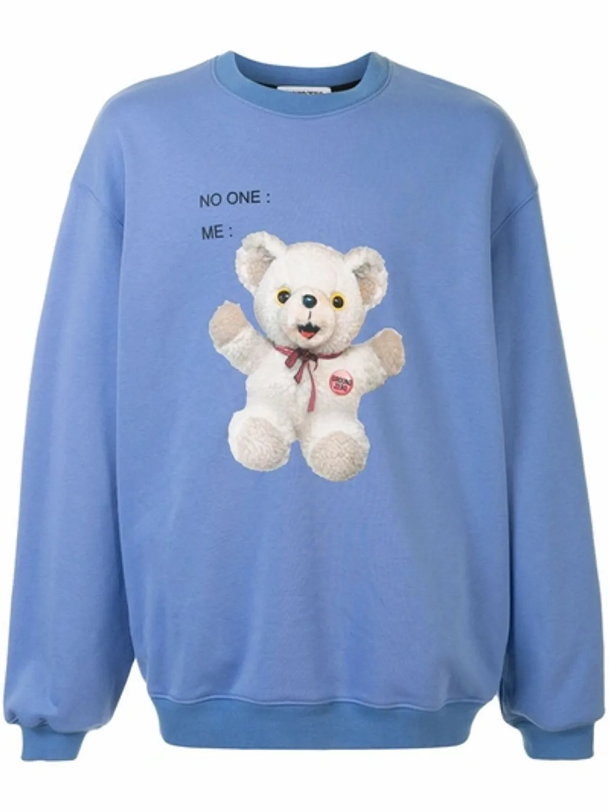 Ground Zero Blue Print Sweatshirt | WHAT’S ON THE STAR?