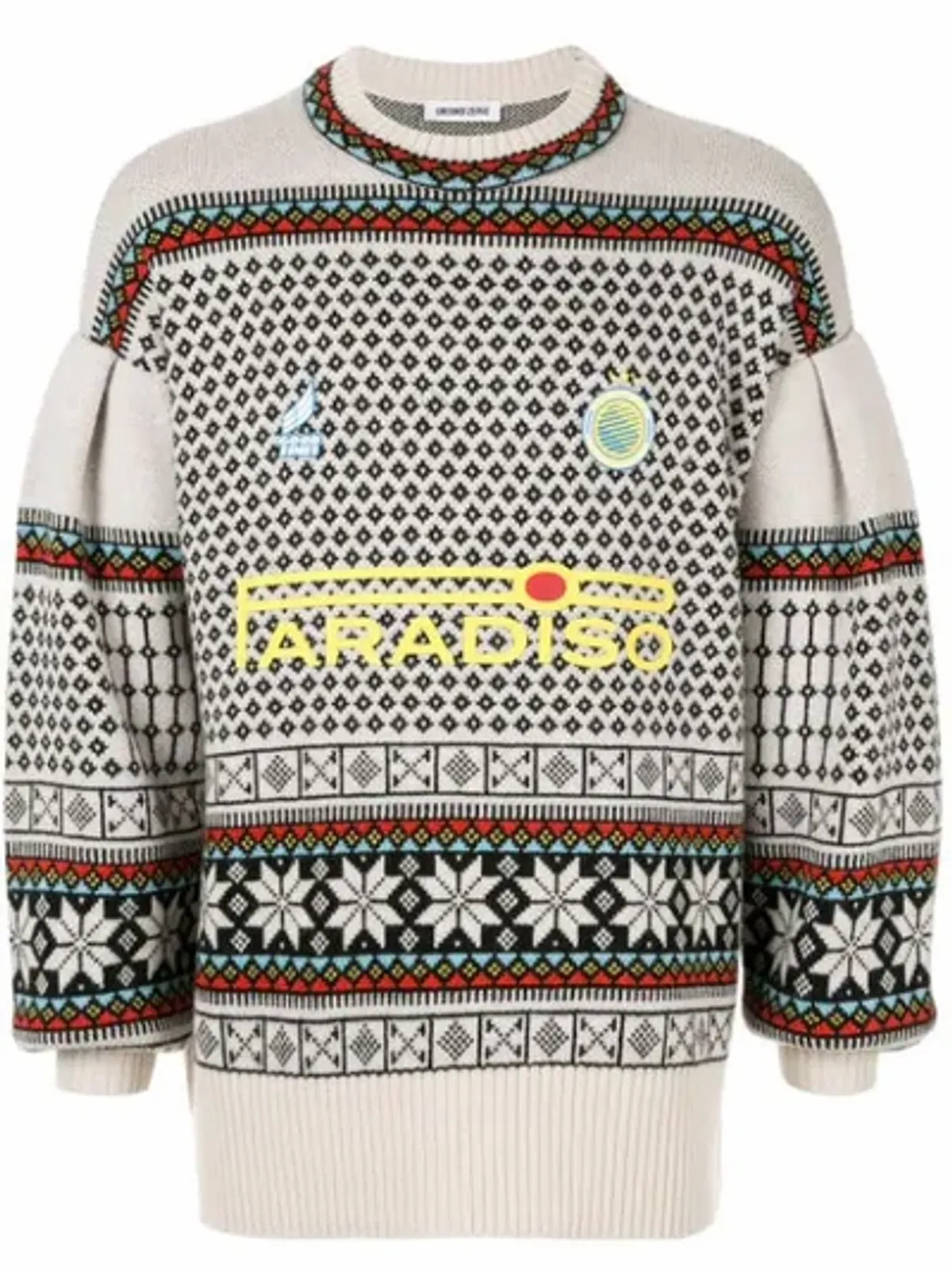 Ground Zero Paradiso Intarsia Knit Jumper | WHAT’S ON THE STAR?