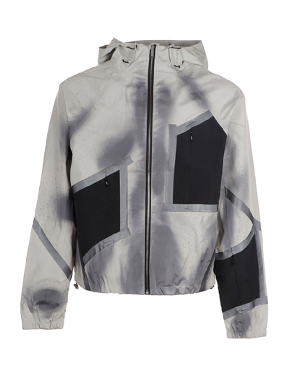 Heliot Emil Grey Black Exuvia Jacket | WHAT’S ON THE STAR?