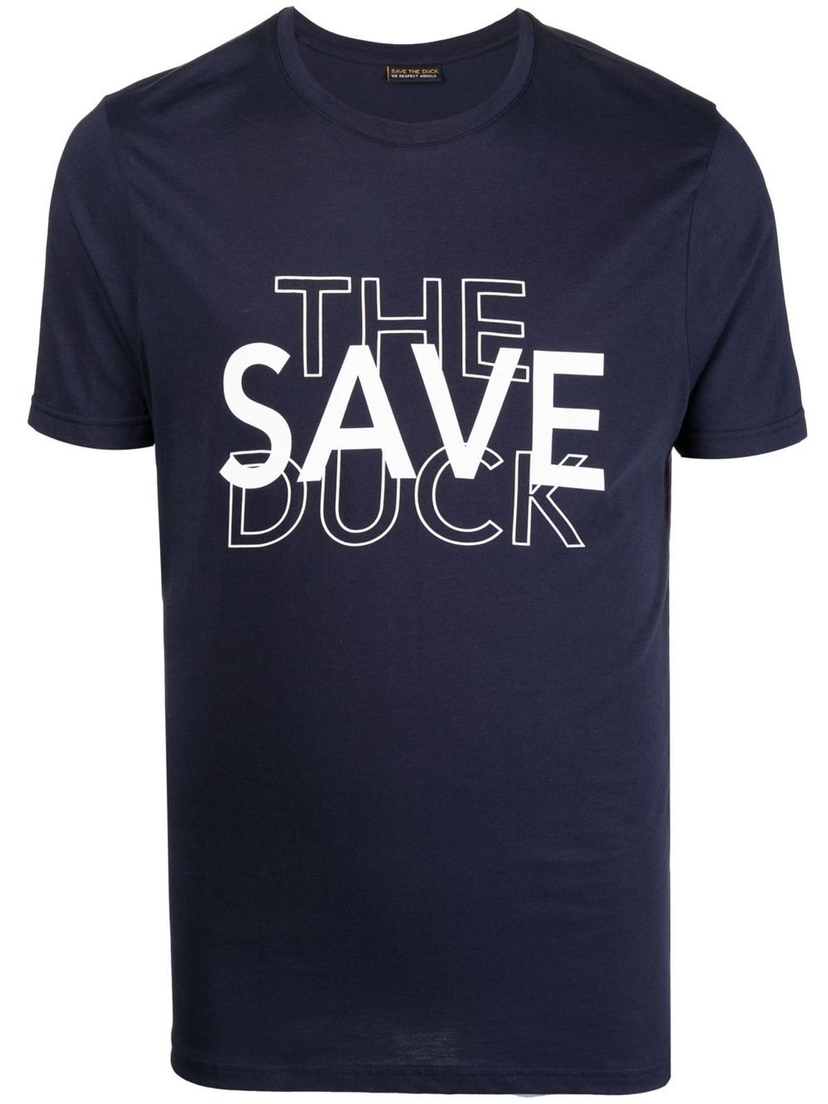 Save The Duck Logo Print T-Shirt | WHAT’S ON THE STAR?