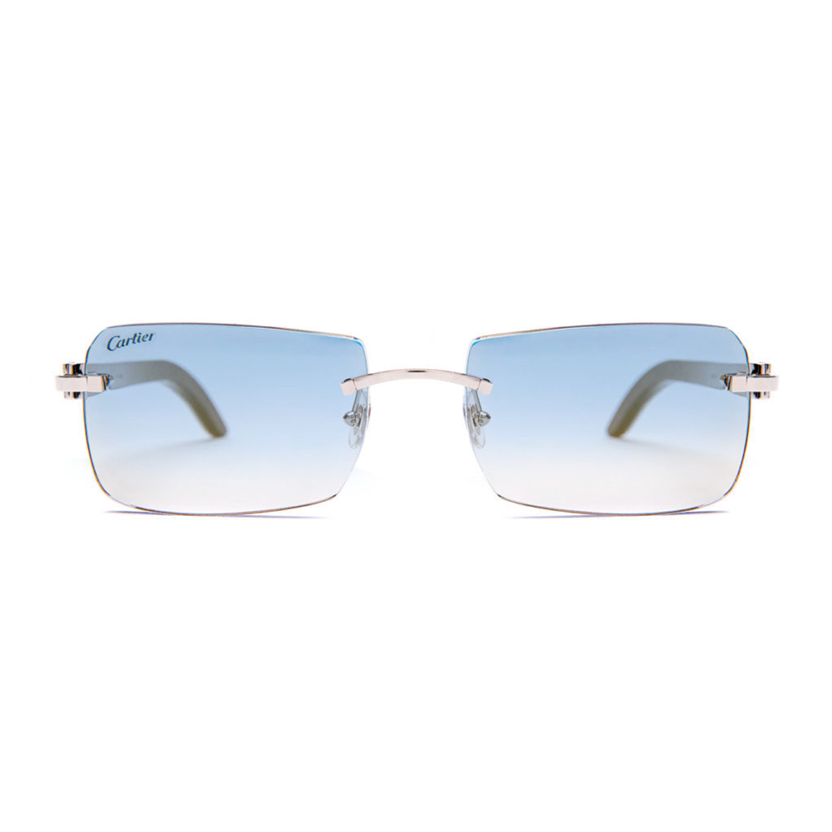 Cartier White Buffalo Horn CT0046O Sunglasses | WHAT’S ON THE STAR?