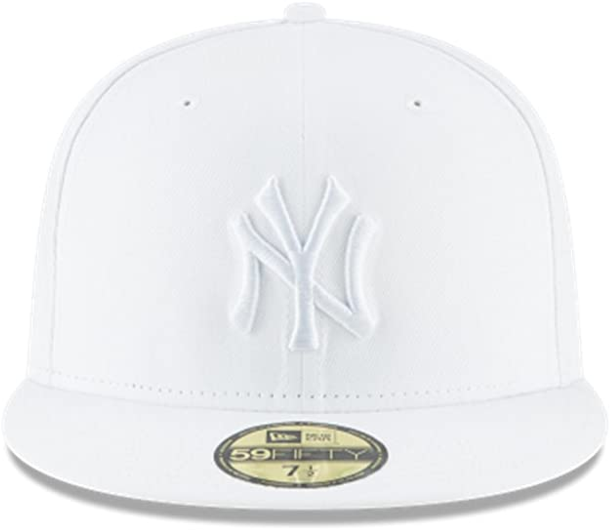 New Era White New York Logo Basic Cap | WHAT’S ON THE STAR?