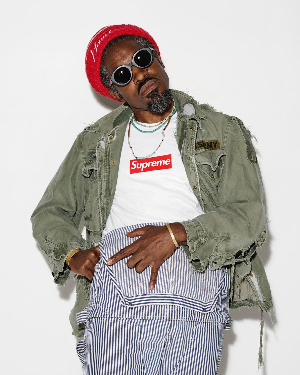 Andre 3000 Outfit from August 20, 2022 | WHAT’S ON THE STAR?