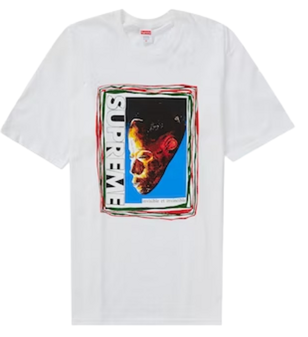 Supreme White Mask T-Shirt | WHAT’S ON THE STAR?