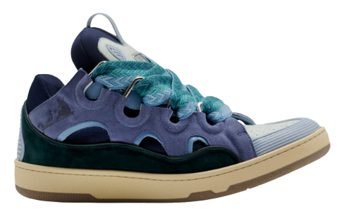 Lanvin Leather Curb Sneakers | WHAT’S ON THE STAR?