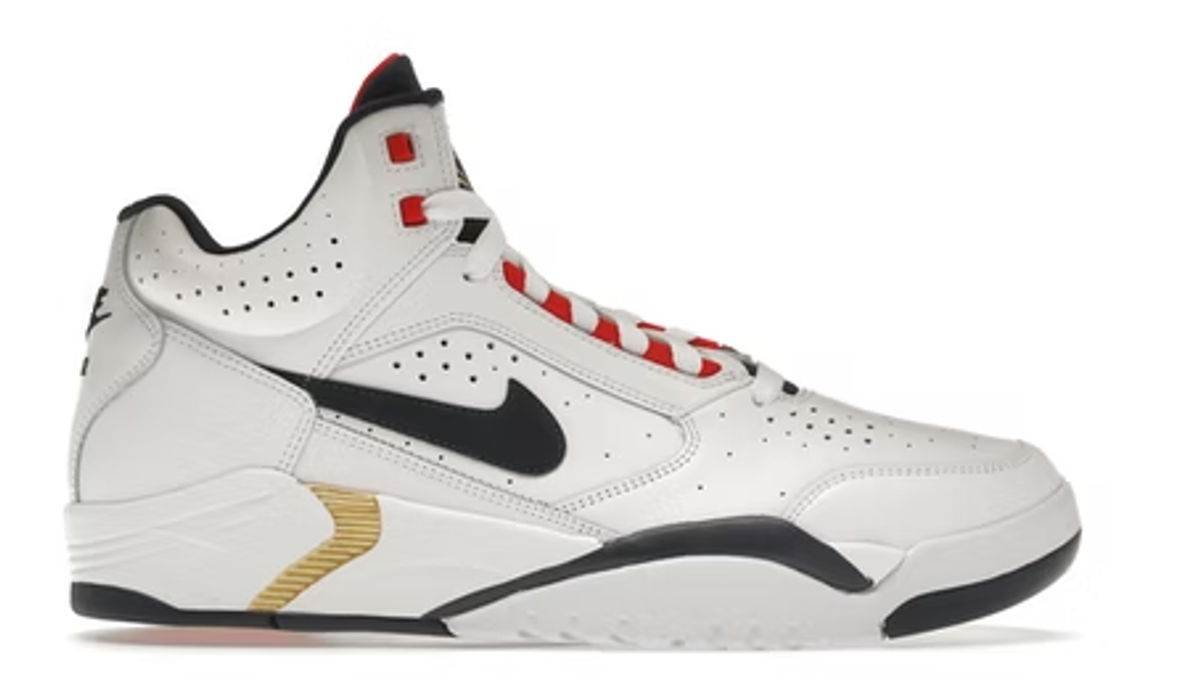Nike Olympic Jordan 2 Air Flight Lite II Mid Sneakers | WHAT’S ON THE STAR?