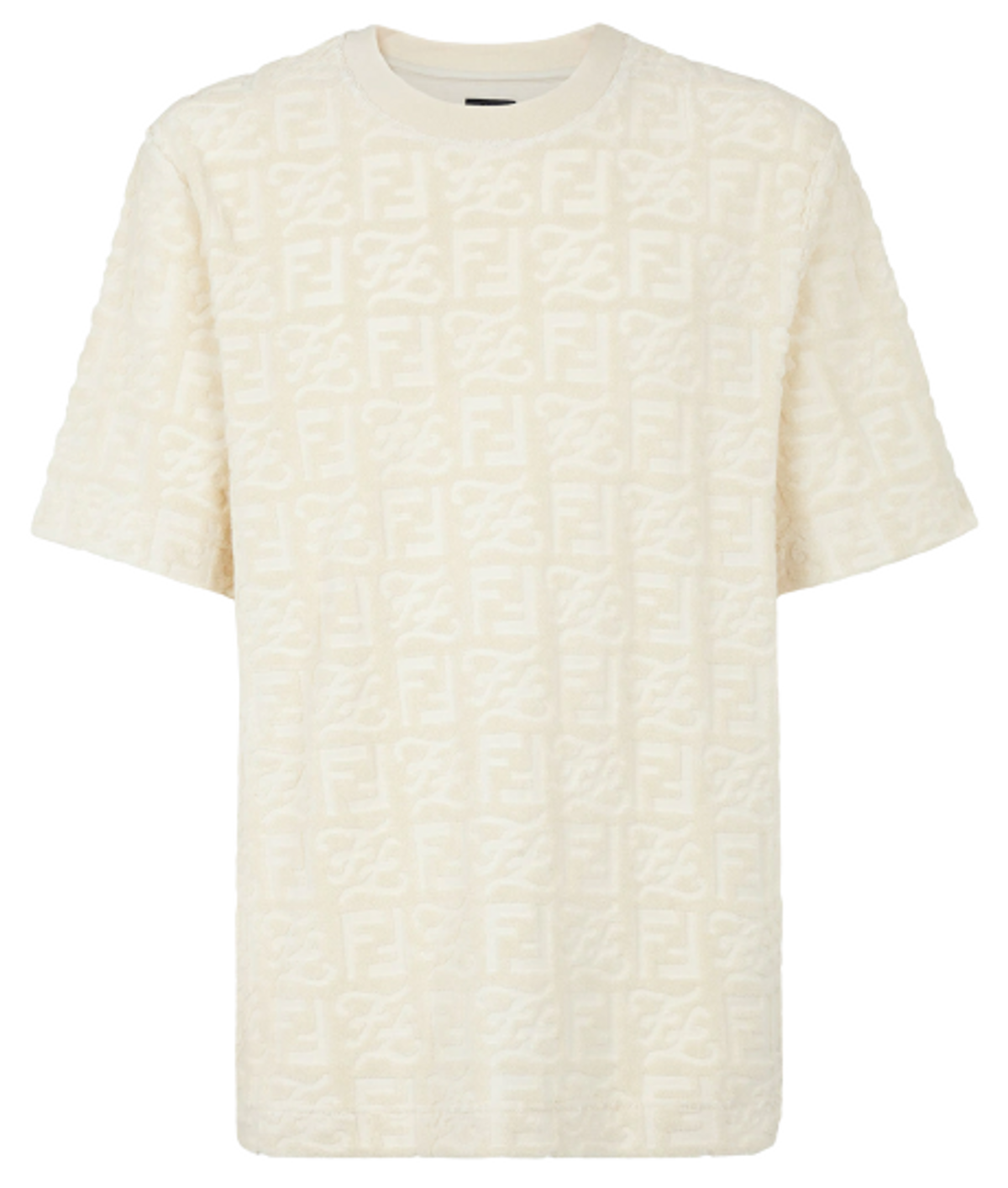Fendi Logo White Cotton T-Shirt | WHAT’S ON THE STAR?
