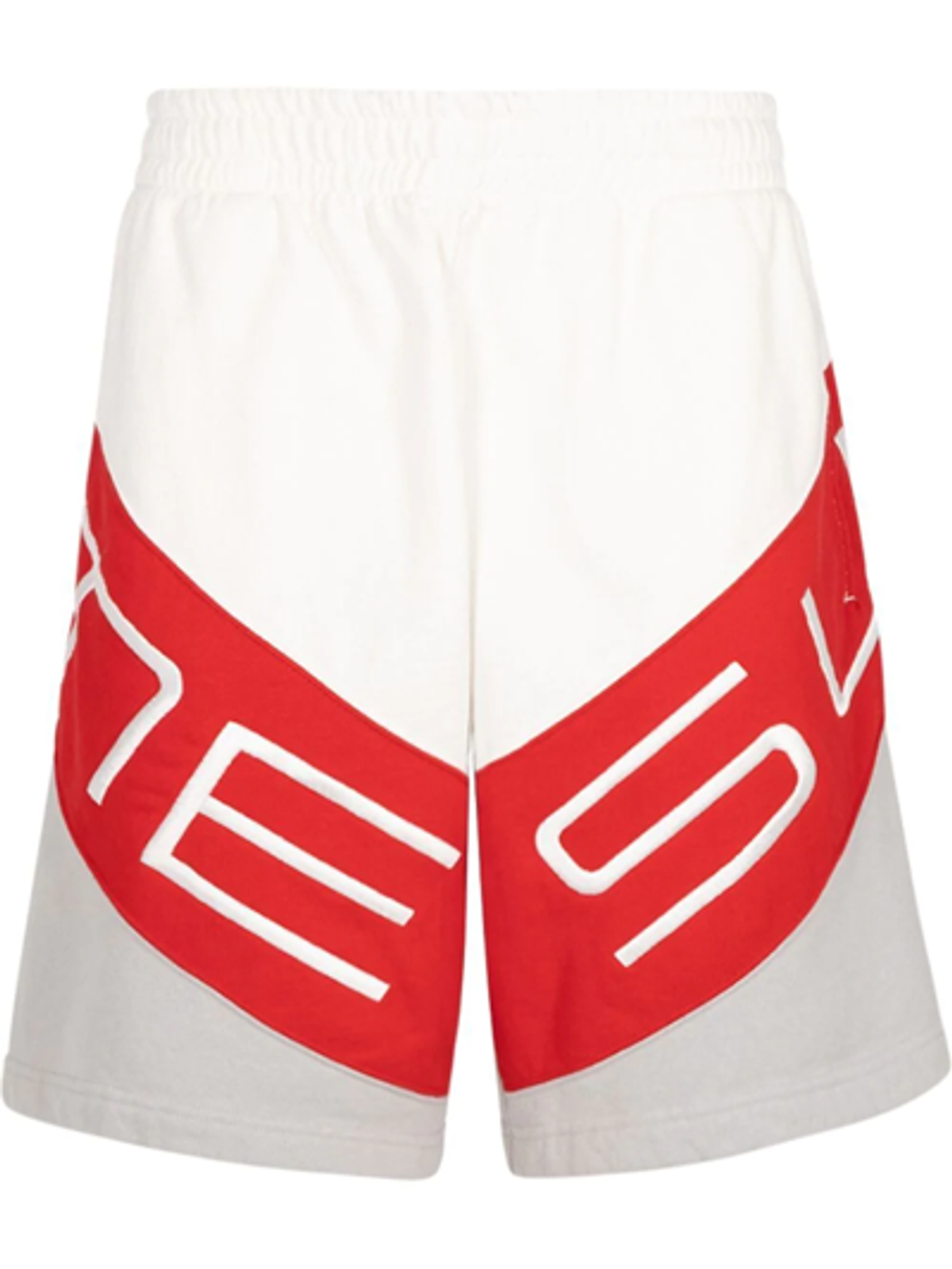 Supreme Stretch White/Red Track Shorts | WHAT’S ON THE STAR?