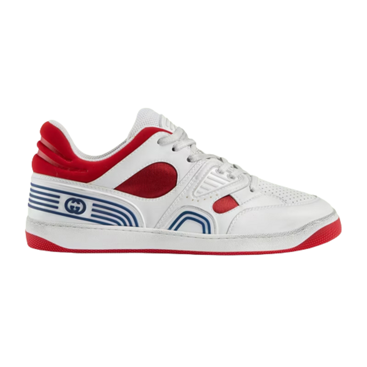 Gucci Basket Faux-Leather Low-Top Trainers | WHAT’S ON THE STAR?