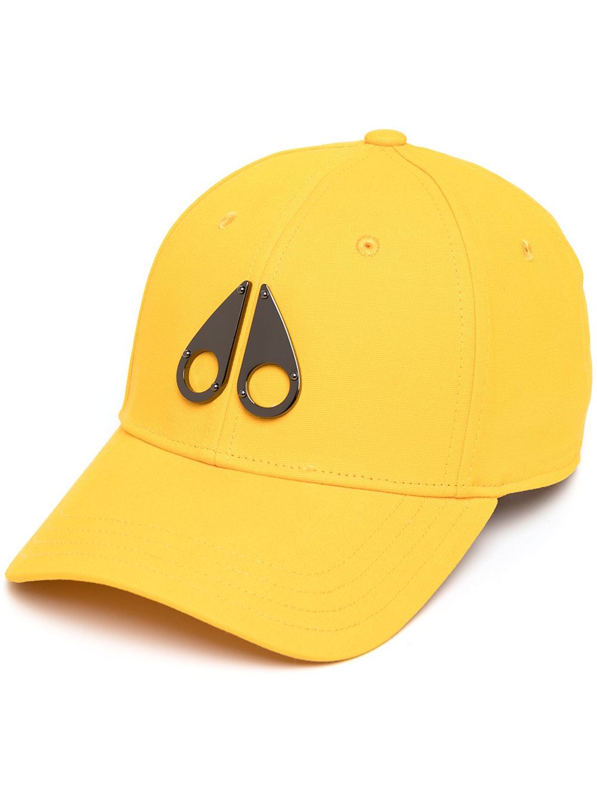 Moose Knuckles Kitsilano Logo-plaque Cap In Yellow | WHAT’S ON THE STAR?