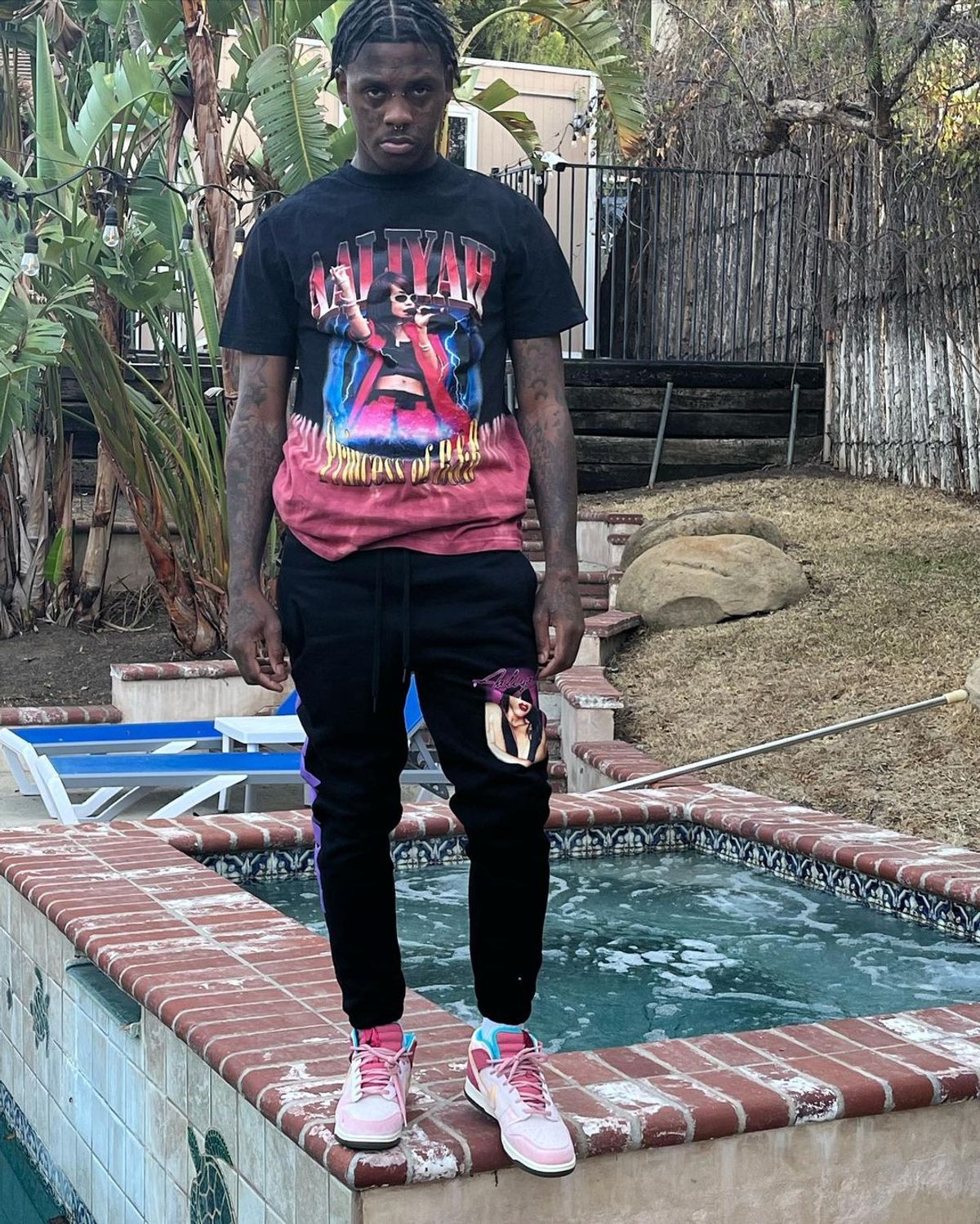 Famous Dex Outfit from September 14, 2022 | WHAT’S ON THE STAR?